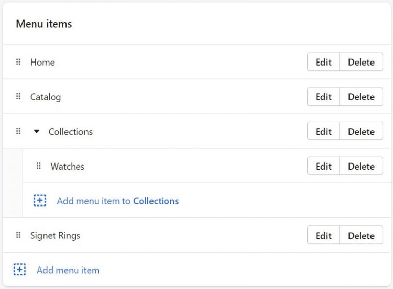 Shopify Navigation Menu Tutorial - EcommerceGold
